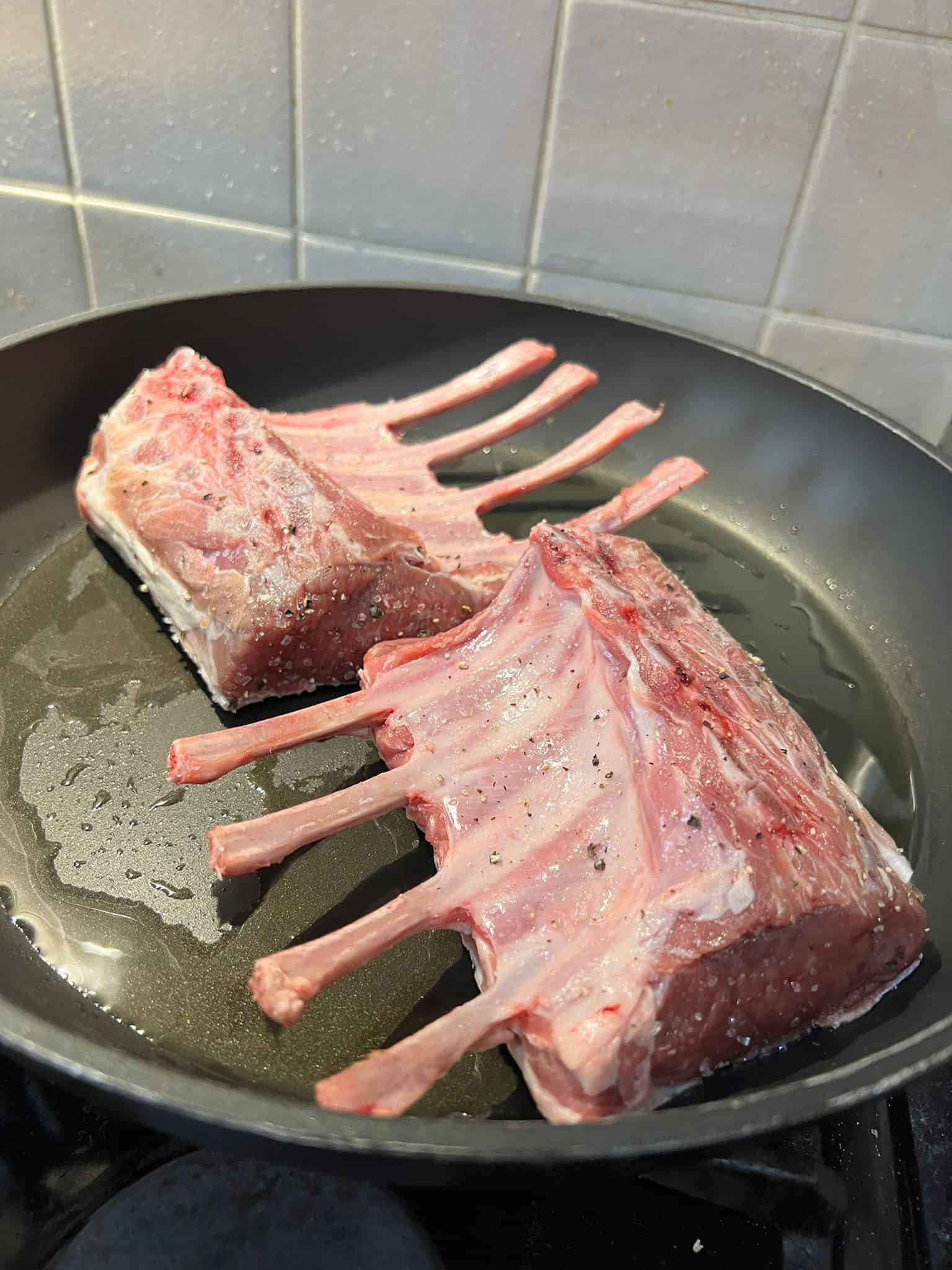 Buy Three Bone Racks of Lamb (4, 1.3Kg) - Owton's Butchers
